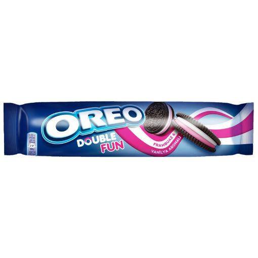 CMarket | Oreo Double Fun Raspberry and Vanilla Flavored 175g