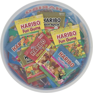CMarket | Haribo Minis 4 Different Mini Packages 100 Pieces 1 Kg