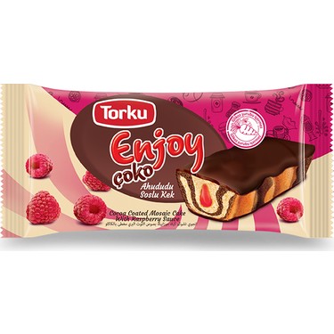 CMarket | Torku Enjoy Coko Raspberry Sauce Cake 55 gr