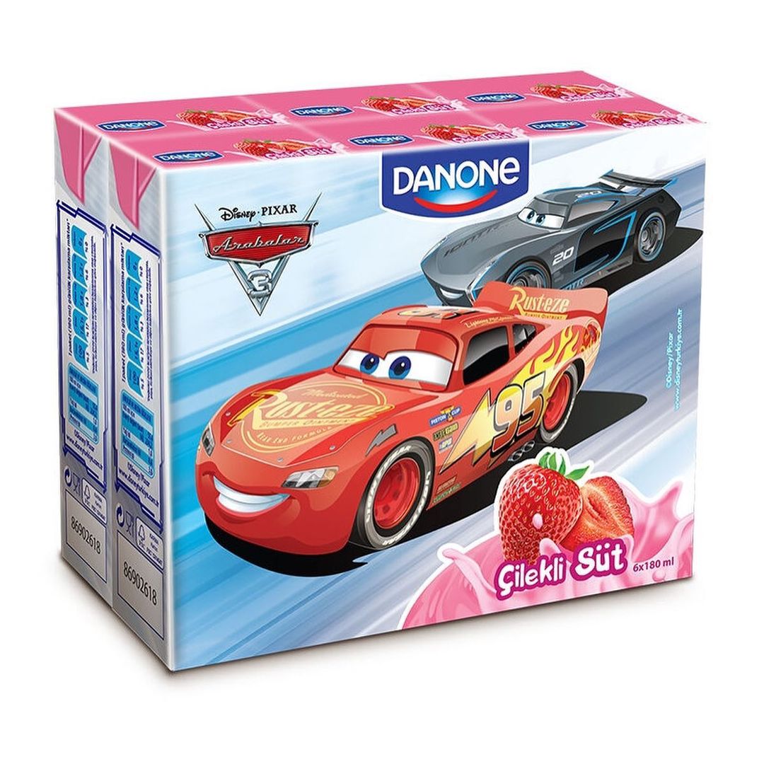 CMarket | Danone Disney Pixar Strawberry Milk 6 x 180 ml