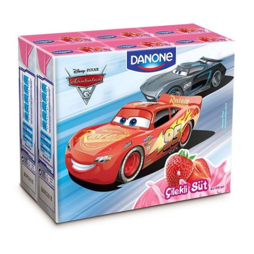 CMarket | Danone Disney Pixar Strawberry Milk 6 x 180 ml