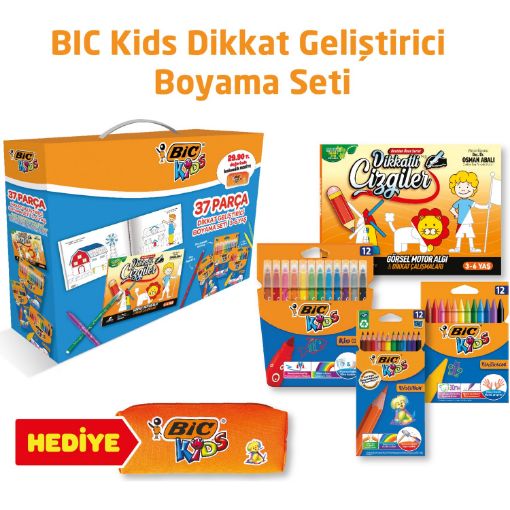 CMarket | Bic kids 37 piece attention enhancing coloring set