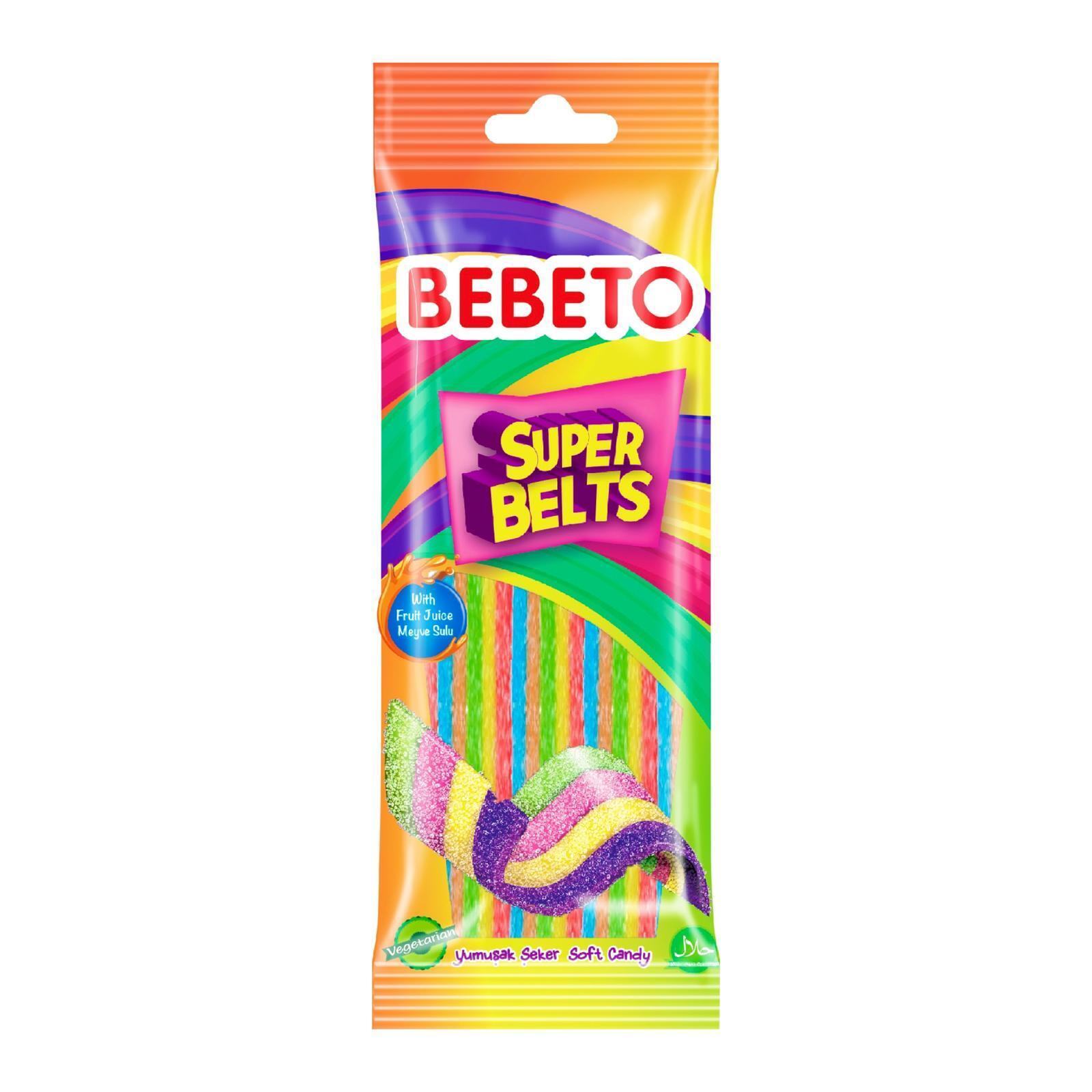 CMarket | Bebeto Super Belts With Fruit Juice 75g