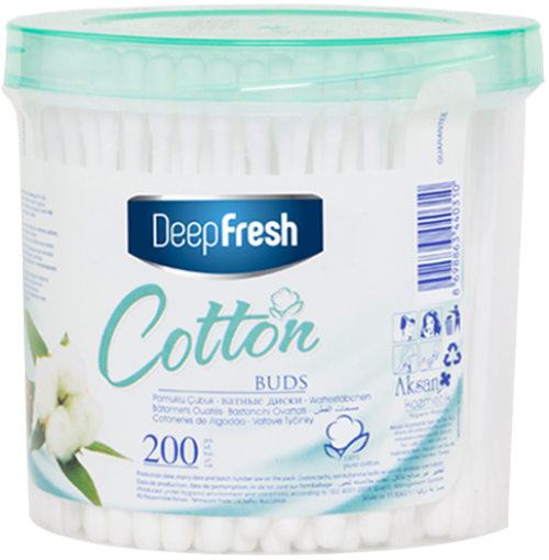 CMarket | Deepfresh Cotton Buds 200 pcs
