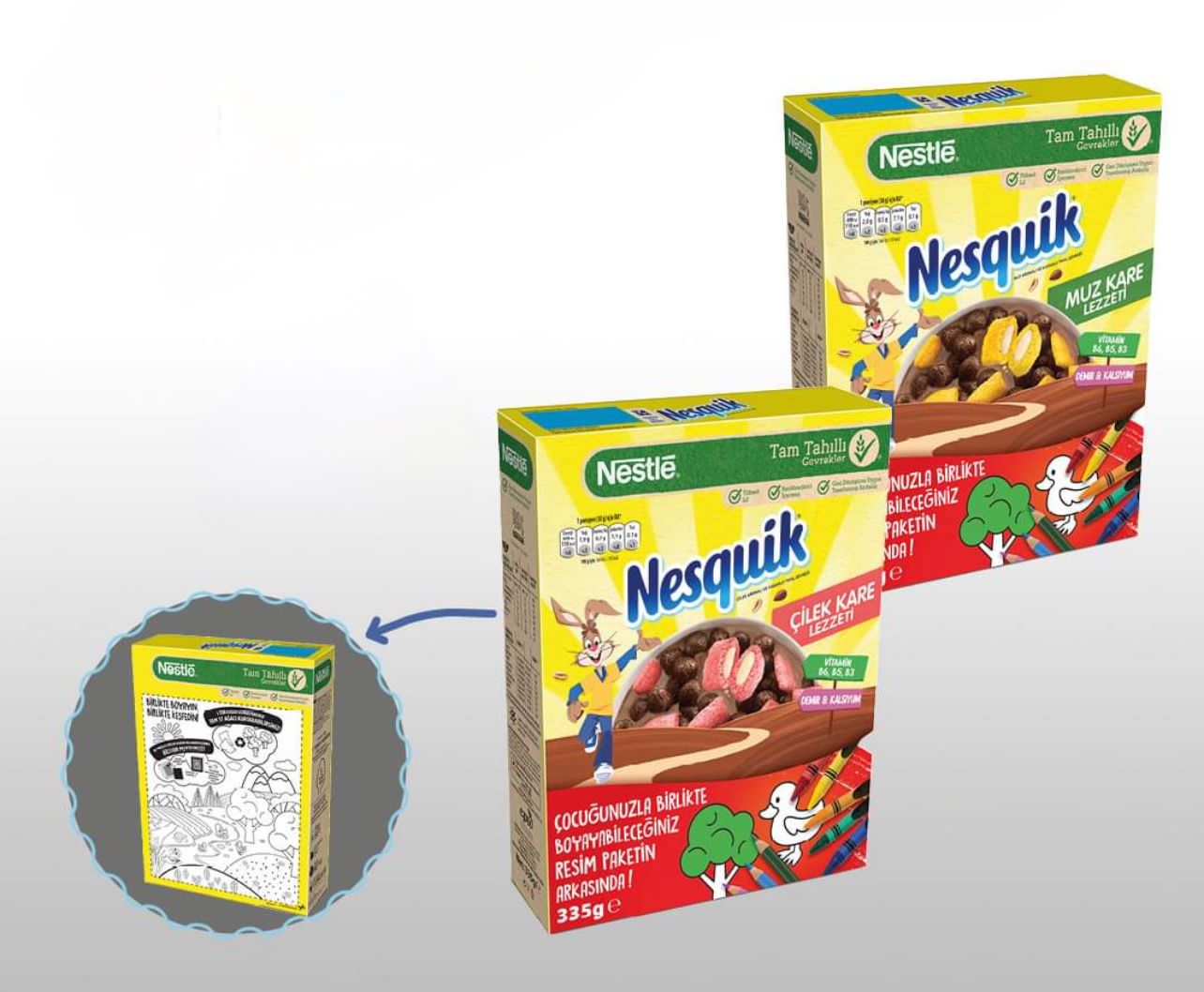 CMarket | Nestle Nesquik Banana Square Flavor 335 g