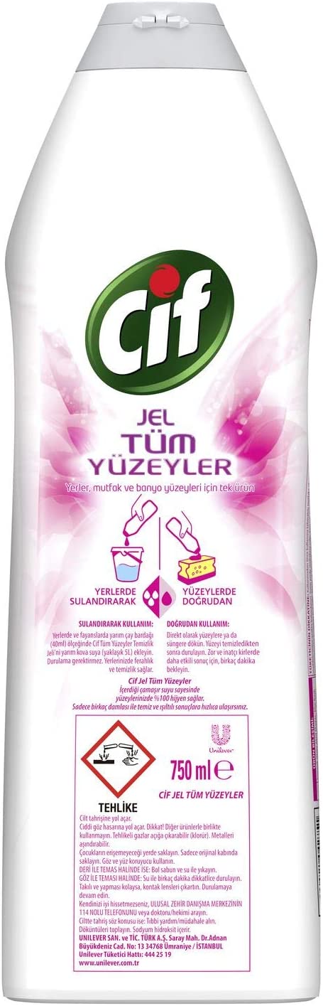 CMarket | Cif Gel Floral Refreshment Surface Cleaner with Bleach ...