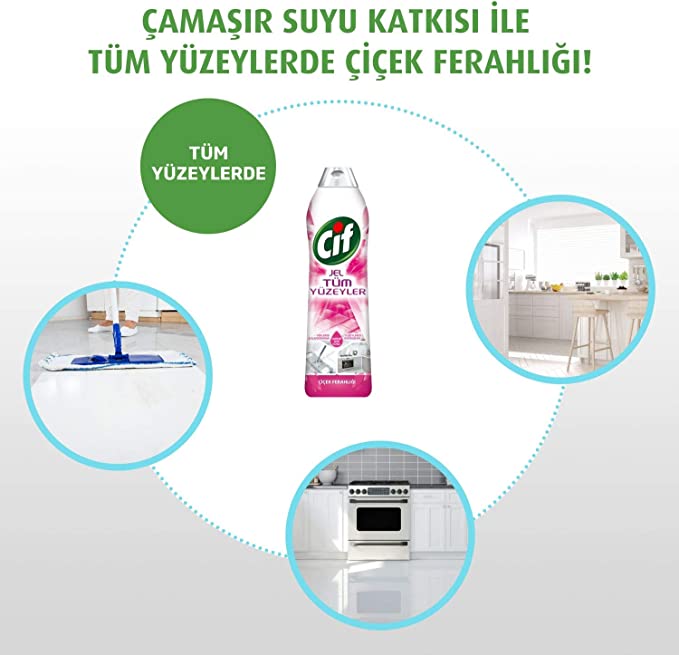 CMarket | Cif Gel Floral Refreshment Surface Cleaner with Bleach ...
