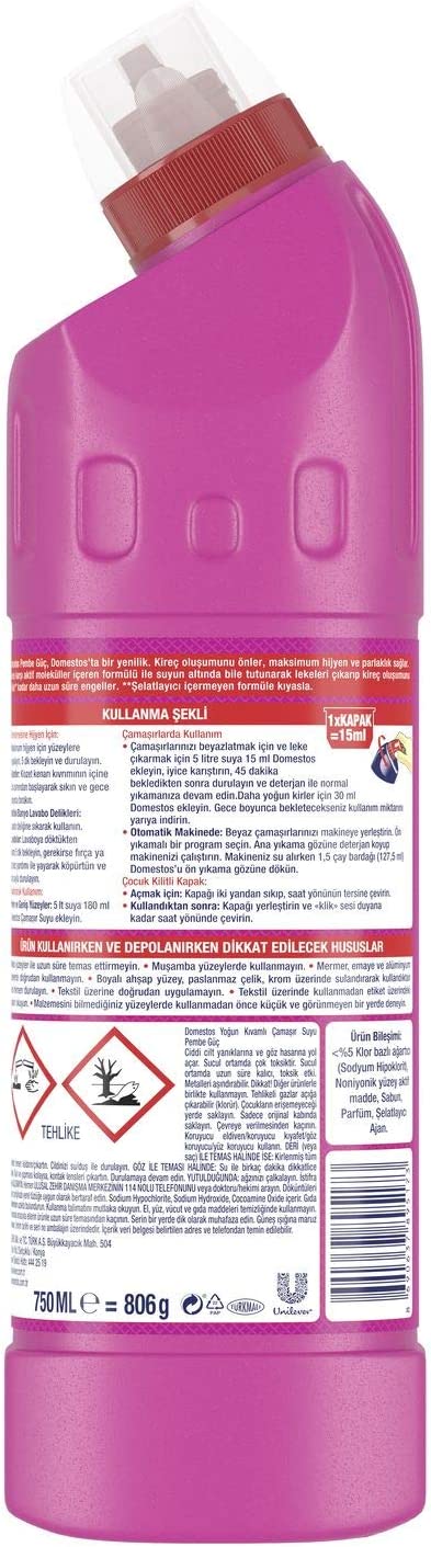 CMarket | Domestos Pink Power Anti-Lime Bleach 750 mL