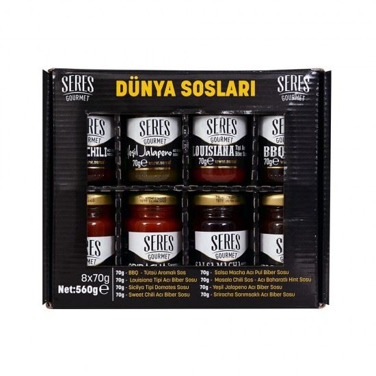 CMarket | Seres Gourmet World Sauces 8 x 70g
