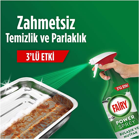 CMarket | Fairy Power Spray, 3 in 1, Effortless Cleaning and Shine For ...