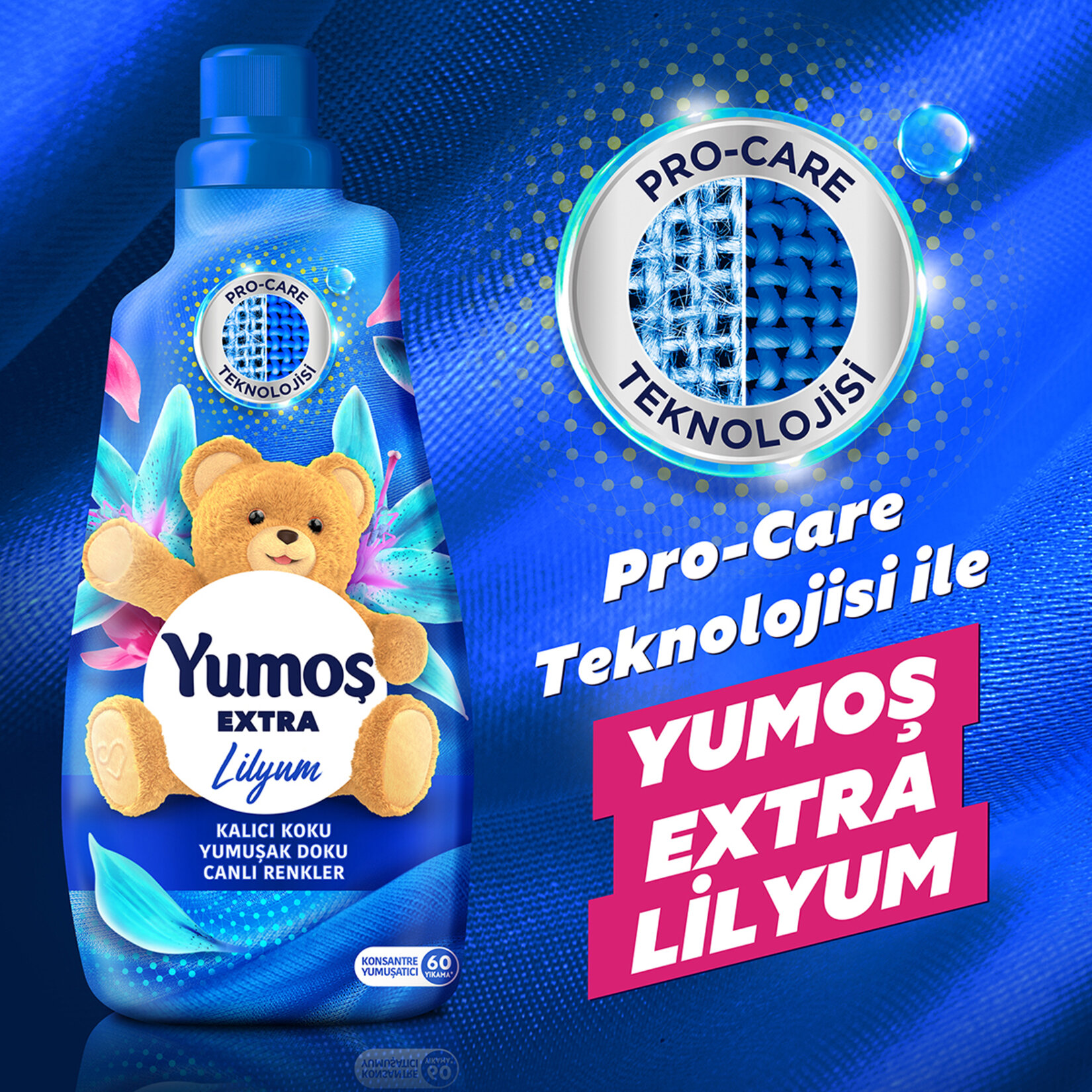 CMarket | Yumos Extra Concentrated Laundry Softener Lilyum 1440 ML 60 ...