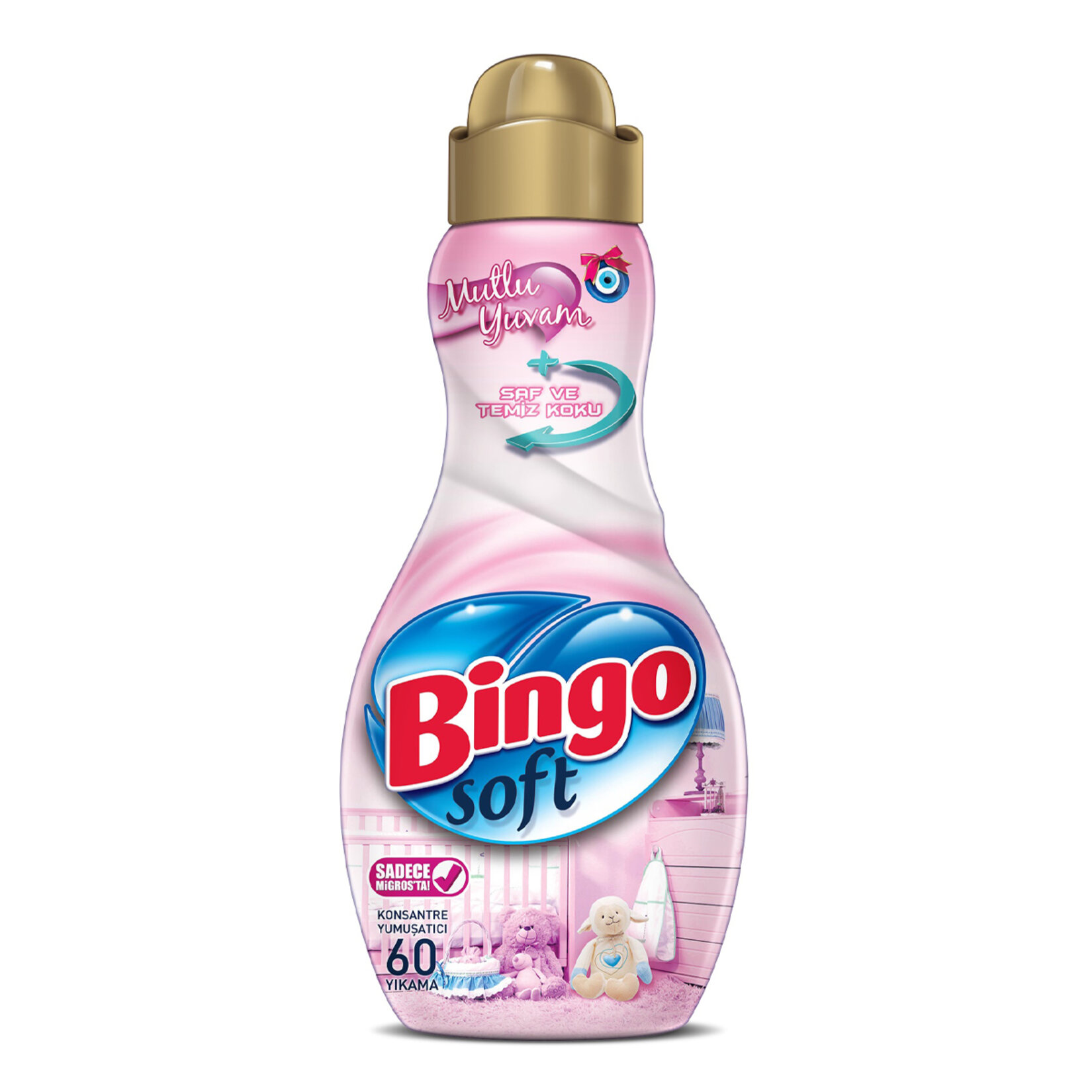 CMarket | Bingo Soft Concentrated Softener 1440 ml Happy Home