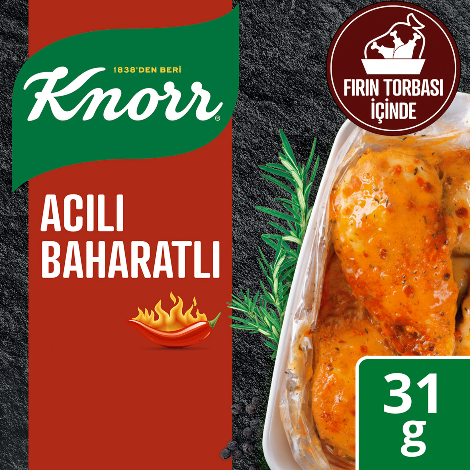 CMarket | Knorr Baked Chicken Seasoning Hot Spicy 31 G