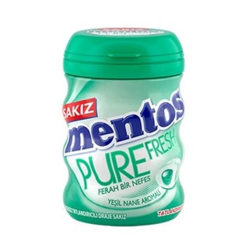 CMarket | Mentos Pure Fresh Green Mint Flavored Sugar Free Gum 60g