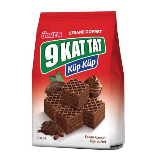 CMarket | Ulker 9 Kat Tat Cubed Cocoa Cream Wafer 200 g