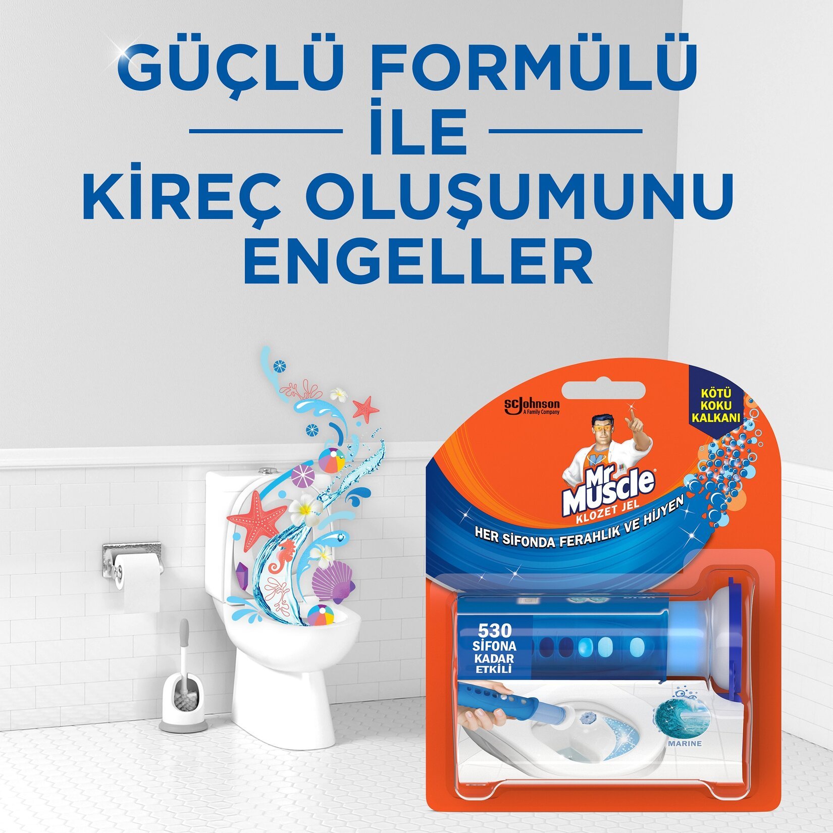 CMarket | Mr Muscle Toilet Gel Freshness and Hygiene with Every Flush 36 ml