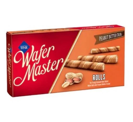 CMarket | Cizme Time Wafer Master Wafer Rolls With Peanut Butter Cream 65 G