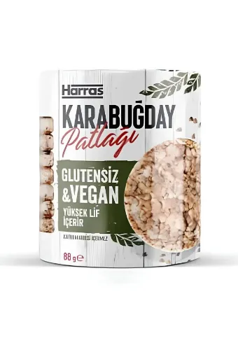 CMarket | Harras Buckwheat Puffs Gluten-Free and Vegan 88 gr